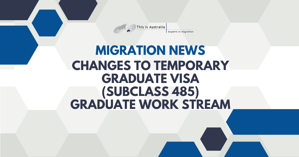 485 Temporary Graduate Visa New Rules and Updates 2023 - TIA Lawyers